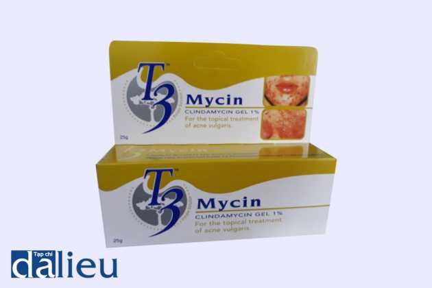 [Review] Thuốc T3 Mycin gel 25g trị mụn có tốt không, Giá bao nhiêu?